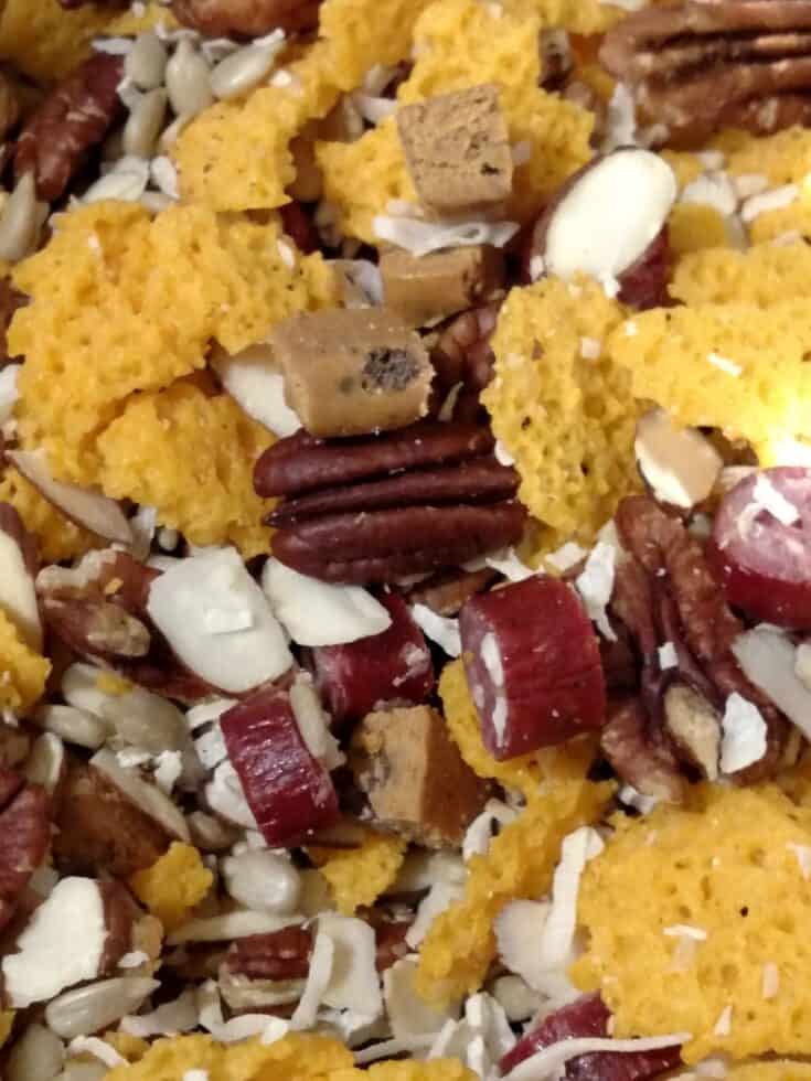 Dirty Keto Low Carb Trail Mix - My Productive Backyard
