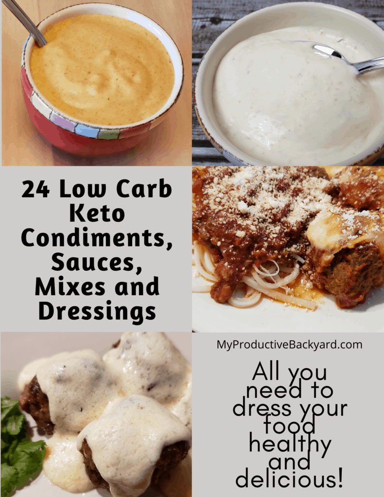 24 Low Carb Keto Condiments, Sauces, Mixes and Dressings - My ...