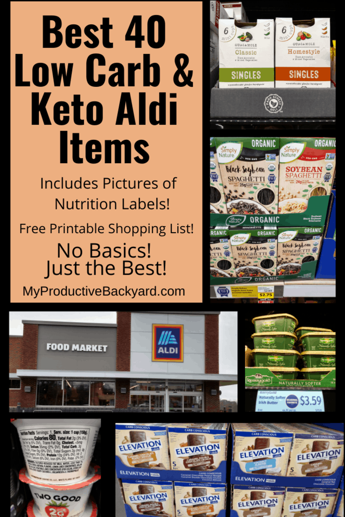 Best 40 Low Carb Keto Aldi Items - My Productive Backyard