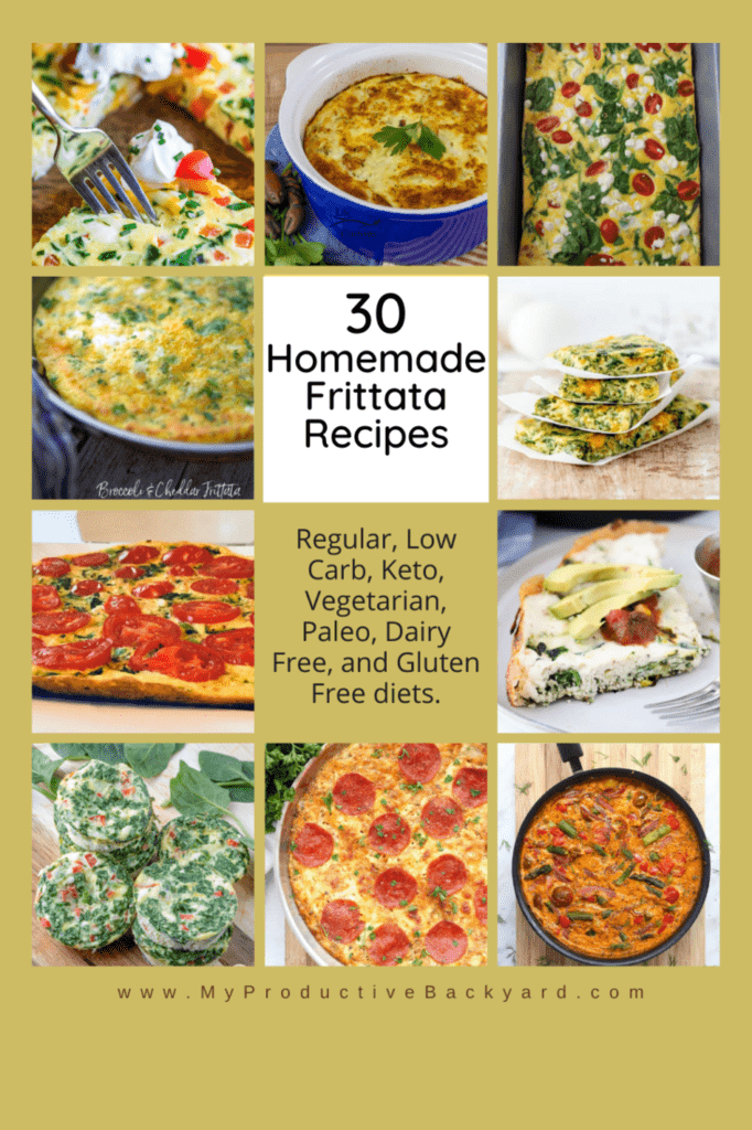 Homemade Frittata Recipes - My Productive Backyard