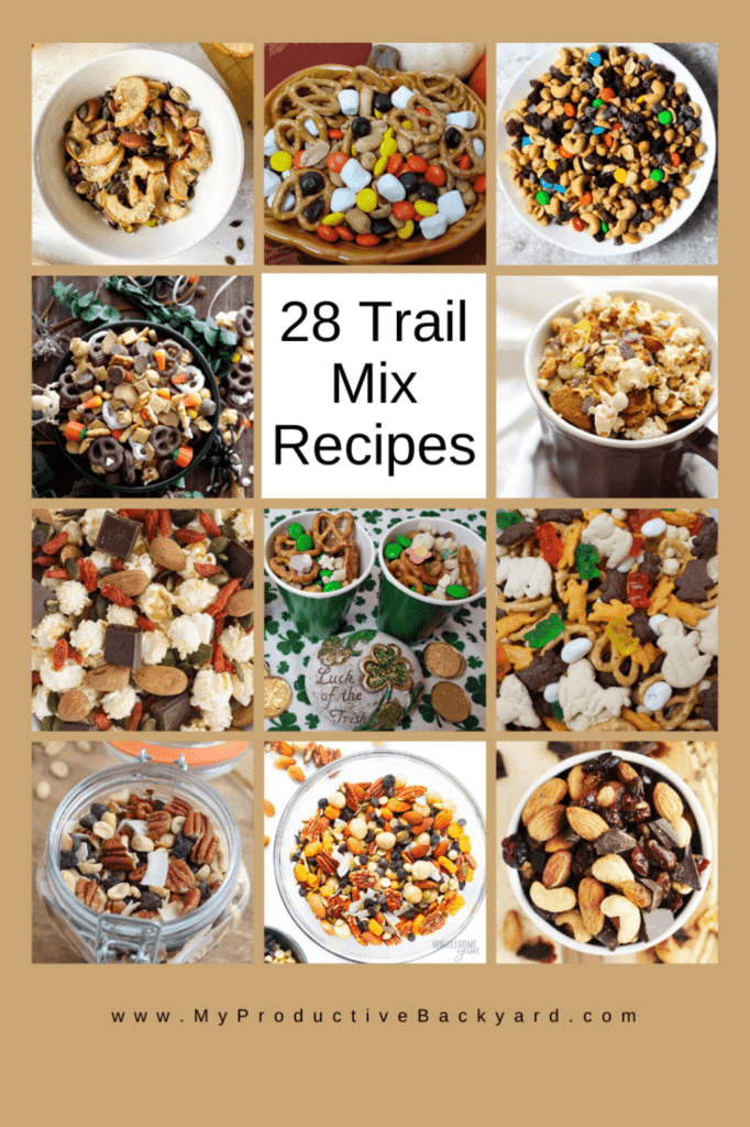 28 Trail Mix Recipes - My Productive Backyard