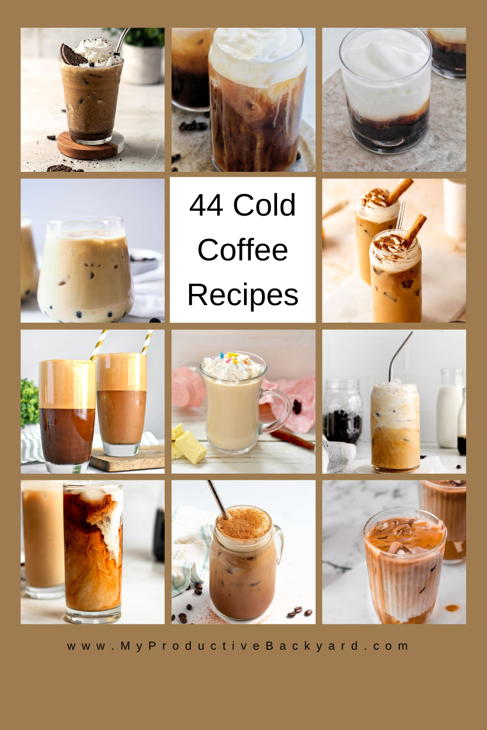 44 Cold Coffee Recipes - My Productive Backyard