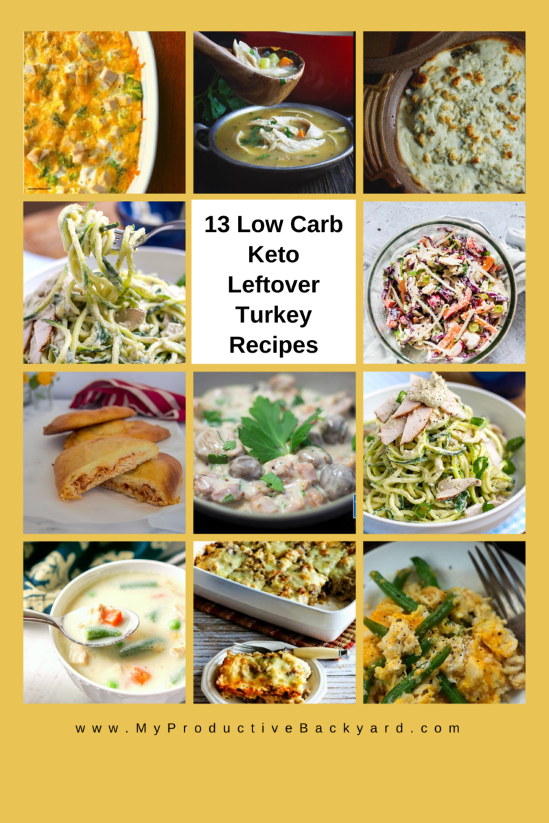 13 Low Carb Keto Leftover Turkey Recipes - My Productive Backyard
